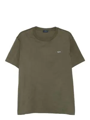 Paul & Shark Logo-detail T-shirt Green