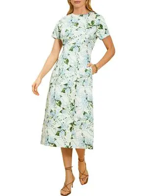 Mestiza New York Hampton Reversible Tailored Midi Dress - Multicolor