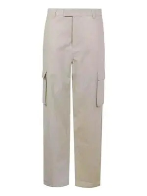DAILY PAPER Cargo Linen Trousers Neutrals