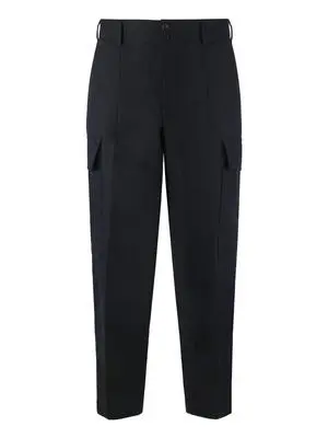 PT TORINO Belt-loop Pocket Trousers - Blue
