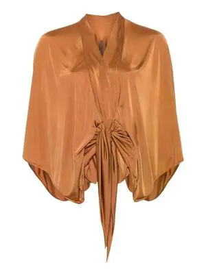 RICK OWENS Knot-Detail Blouse