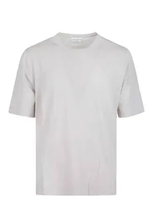 BALLANTYNE Short-sleeved Cotton T-shirt - Grey