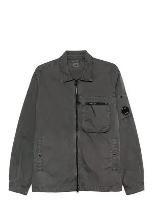 C.P. COMPANY Panama Zip Pocket Jacket - Grey