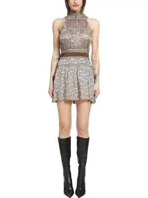 KNWLS Freya Midi Dress - Neutrals