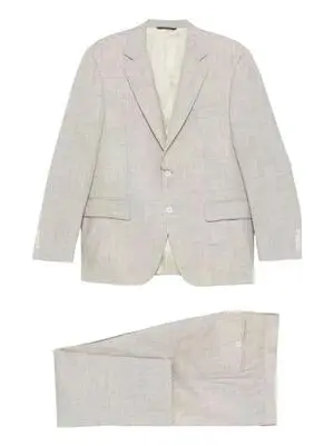 Canali Notched-lapel Suit - Neutrals