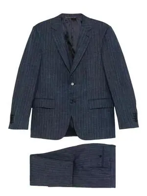 Canali Pinstripe Two-piece Suit - Blue