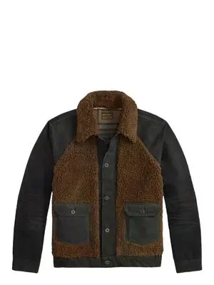 Ralph Lauren Panelled Flap-pocket Jacket - Black