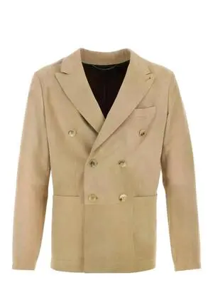 Canali Suede Blazer - Neutrals