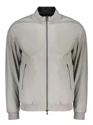 Herno Zip-up Bomber Jacket - Grey