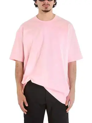 Comme Des Garçons Logo-print T-shirt Pink