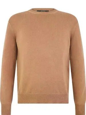 Herno Crew-neck Long-sleeve Sweater - Neutrals