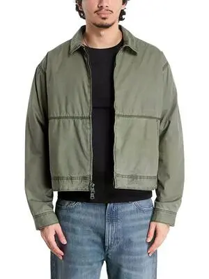 VANS Zip-up Cotton Jacket - Green
