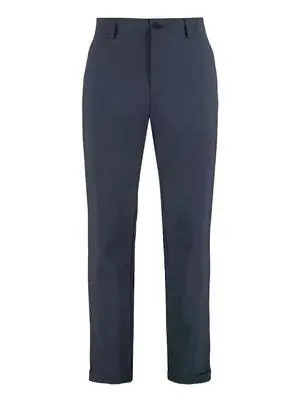 THE (ALPHABET) Patterned Tailored Trousers - Blue