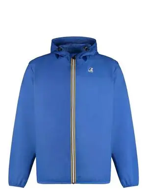 K-WAY Le Vrai Claude Hooded Jacket - Blue