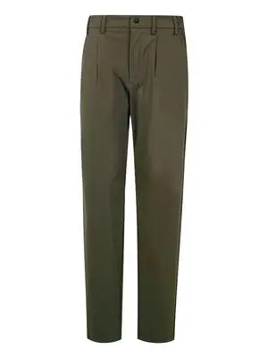 PEOPLE OF SHIBUYA Pleated Trousers - Green