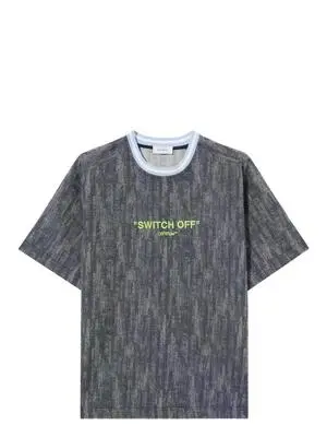 Off-White Ss_switch Off Arrow T-shirt - Grey