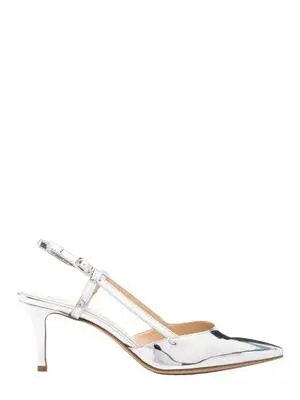 FABIO RUSCONI Pointed-toe Pumps - Silver