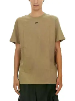 Off-White Logo-detail T-shirt - Neutrals