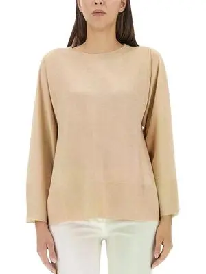 Fabiana Filippi Crew-Neck Sweater Neutrals