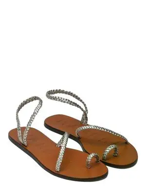 Manebí Canyon Leather Sandals - Grey