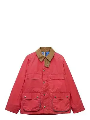 Barbour Contrast-collar Jacket - Red