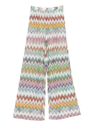 Missoni Zigzag Cover-up Trousers - White