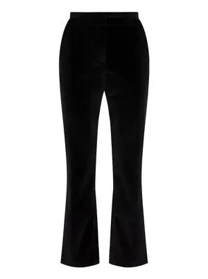 La DoubleJ Cotton Trousers - Black