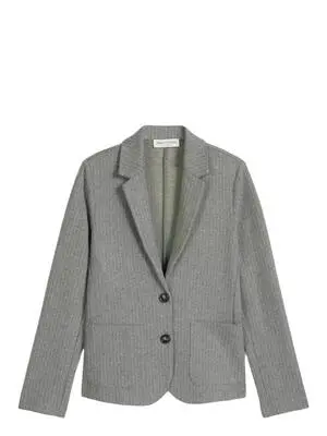 Marc O'polo Pinstripe Blazer - Grey