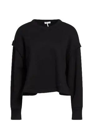 Rag & Bone Cotton Polyester Crewneck Sweatshirt - Black