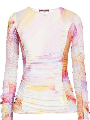 High Top In Polyester And Elastane - Ivory