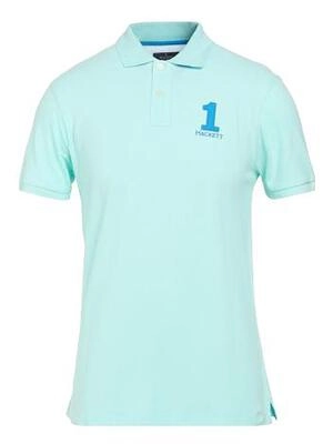 HACKETT Polo Shirt Size Cotton - Blue