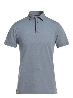 HACKETT Polo Shirt Size Wool, Cotton - Grey