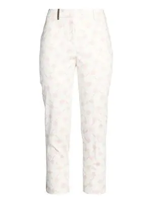 Peserico Tapered Piqué Pants - Blush
