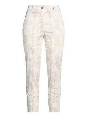 Peserico Tapered Slim Fit Pants - Beige