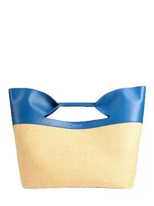 Alexander McQueen Handbag Textile Fibers - Blue