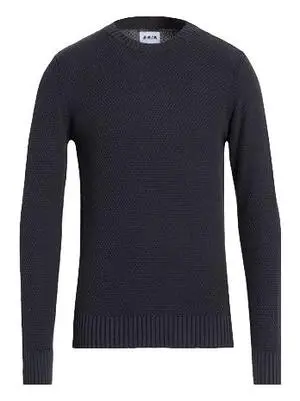 BERNA Cotton Knit Sweater - Blue