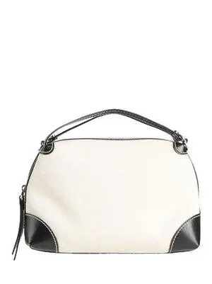 GIANNI CHIARINI Two-tone Bowler Handbag - Black