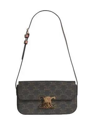 Celine Shoulder Bag Brown