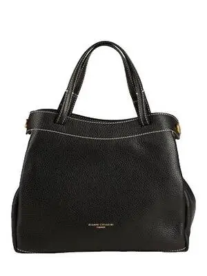 GIANNI CHIARINI Leather Tote Bag - Black