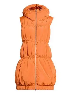 Herno Quilted Puffer Vest - Orange