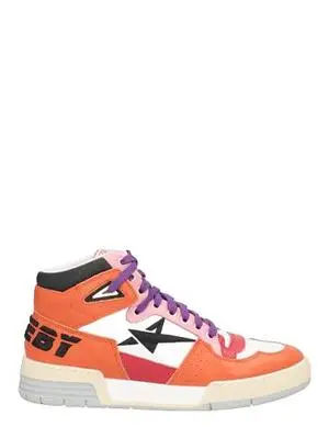 ANIYE BY Leather High-Top Sneakers Orange