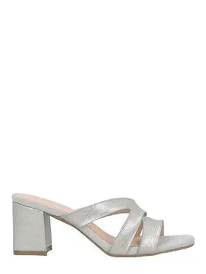 Menbur Sandals In Synthetic Material - Silver