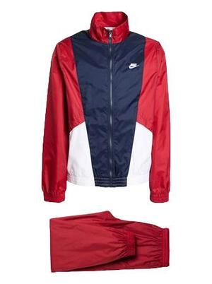 Nike Tracksuit Size Nylon - Red