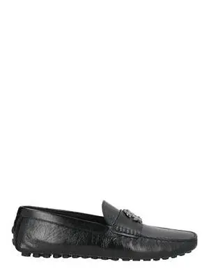 Roberto Cavalli Leather Loafers - Black