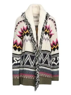 ZADIG&VOLTAIRE Wool Blend Cardigan With Fringe