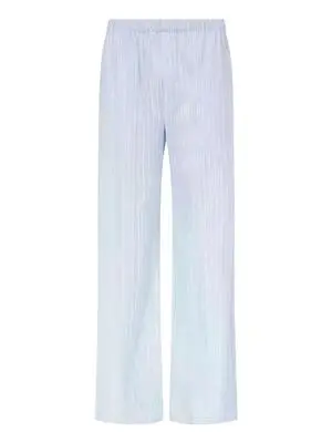 LUDOVIC DE SAINT SERNIN Striped Boxer Trousers - Blue