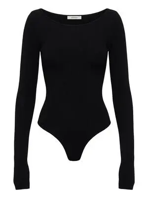 ENTIRE STUDIOS Elastic Bodysuit - Black