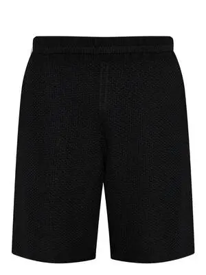Issey Miyake Pleated Shorts - Black