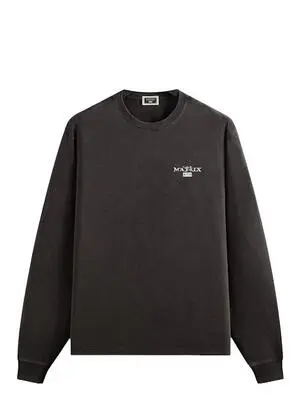 Kith X The Matrix Red Pill Blue Pill Long Sleeve Tee Shirt - Black