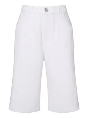RÓHE Cotton Capri Jeans - White